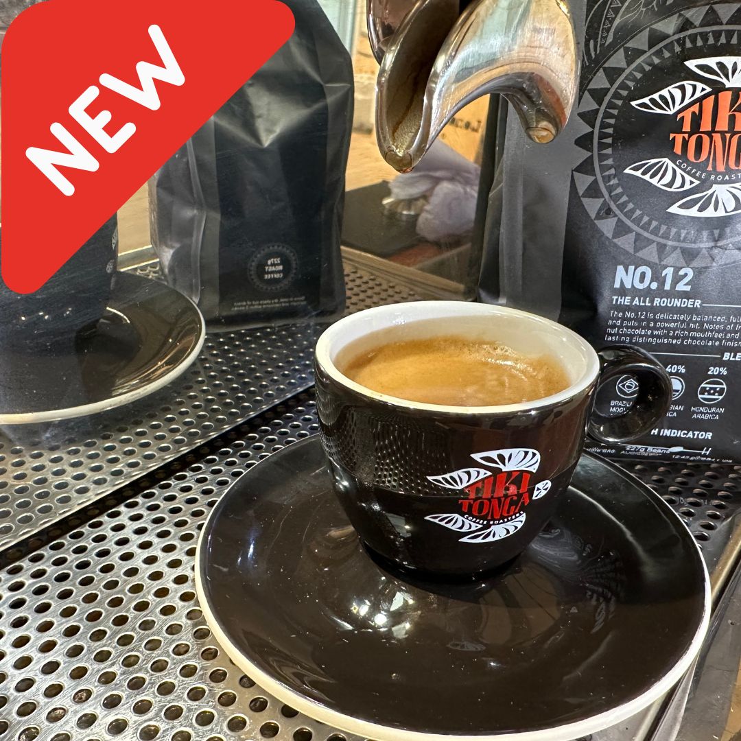 Tiki Tonga Single cup and Saucer – Tiki Tonga Coffee